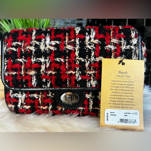 Patricia Nash | Bags | Nwt Patricia Nash Lorenza Shoulder Bag Boucle Collection | Poshmark